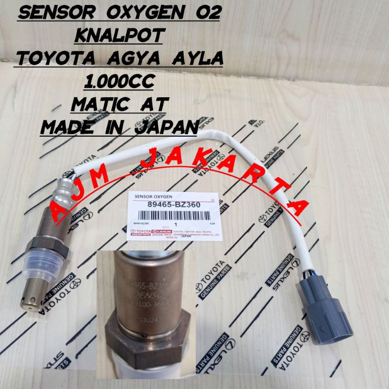 Toyota Agya ayla 1.0 1000cc automatic exhaust oxygen Sensor AT japan ...