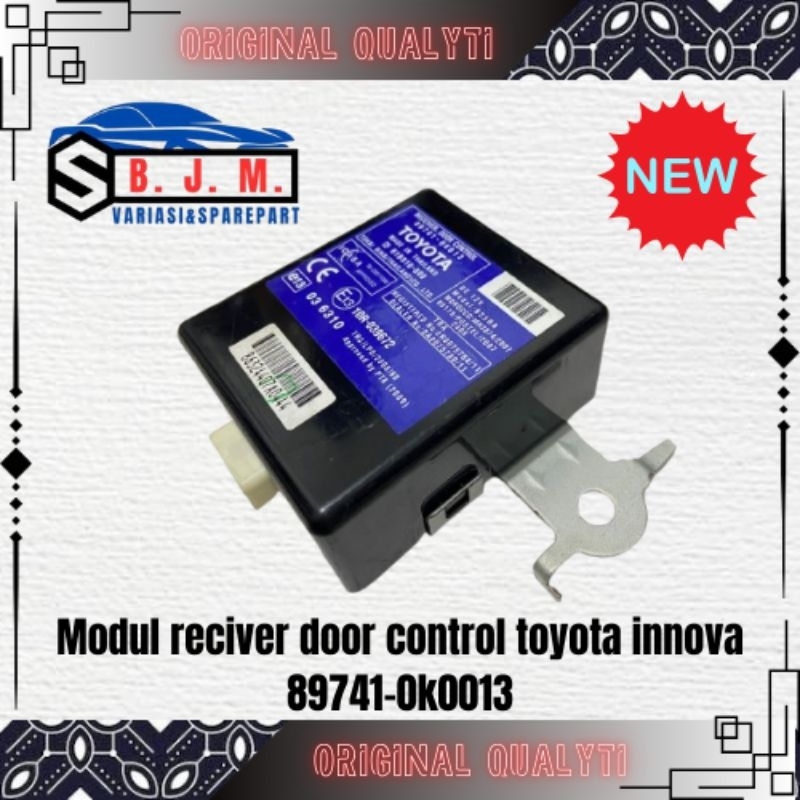 Original Toyota Inova Innova 89741-0K013 Door Control Receiver Module ...