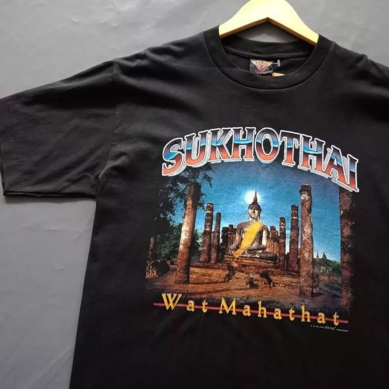 Tshit Vintage Sukhotahi Buddha | Shopee Malaysia