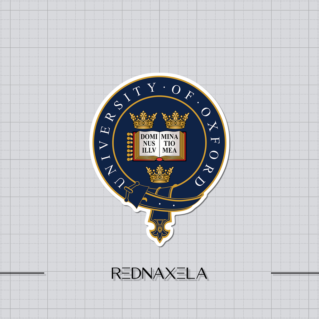University of Oxford Logo Vinyl Sticker Laptop Sticker High Quality ...