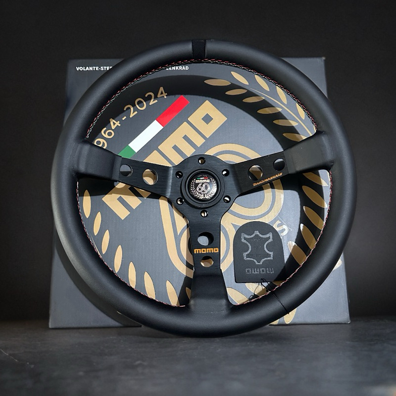 Momo Anniversary Car Racing Steering Wheel 60th Edition 14 Inch Real ...