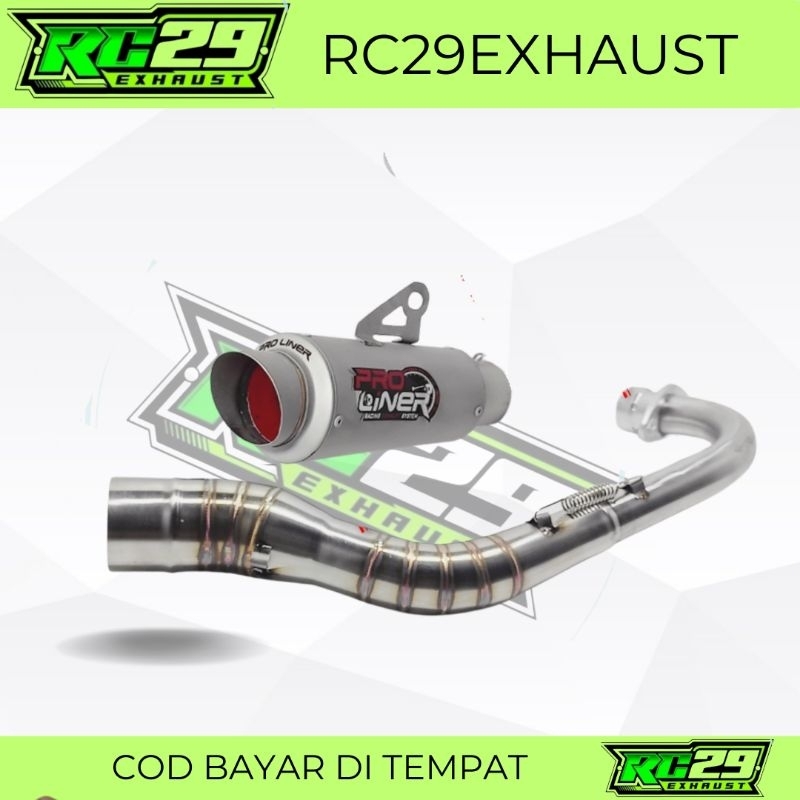 Pro liner racing exhaust mio beat vario n-max pcx aerox lexi fino genio ...