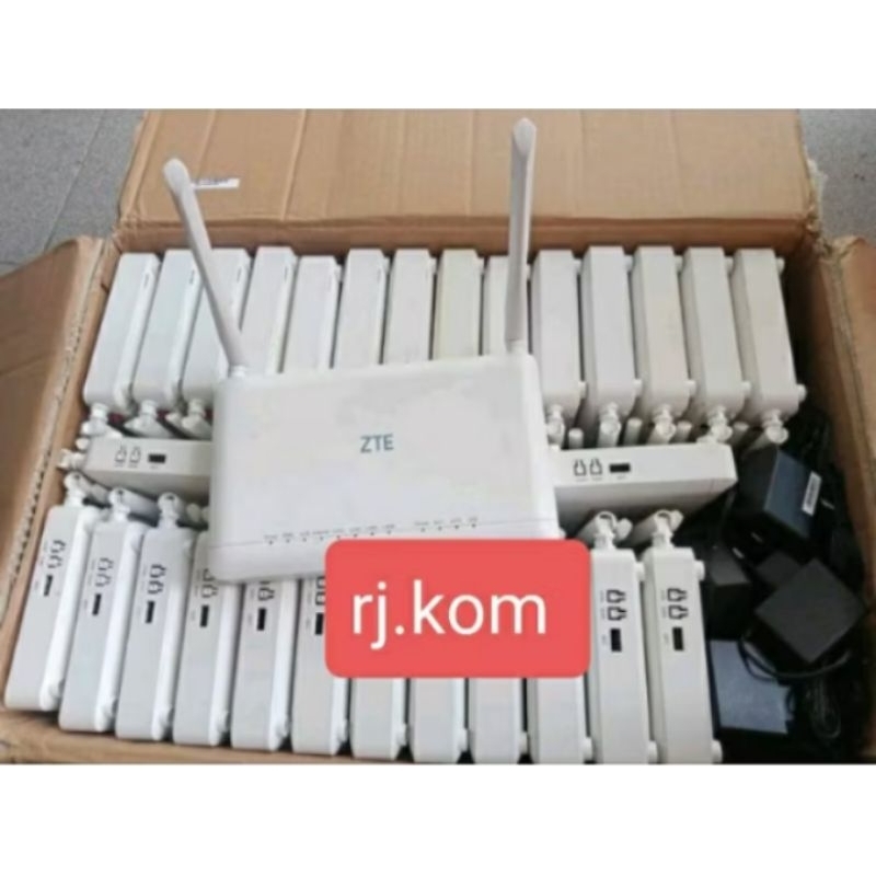 ZTE F670L PORT BLUE Router without adapter | Shopee Malaysia