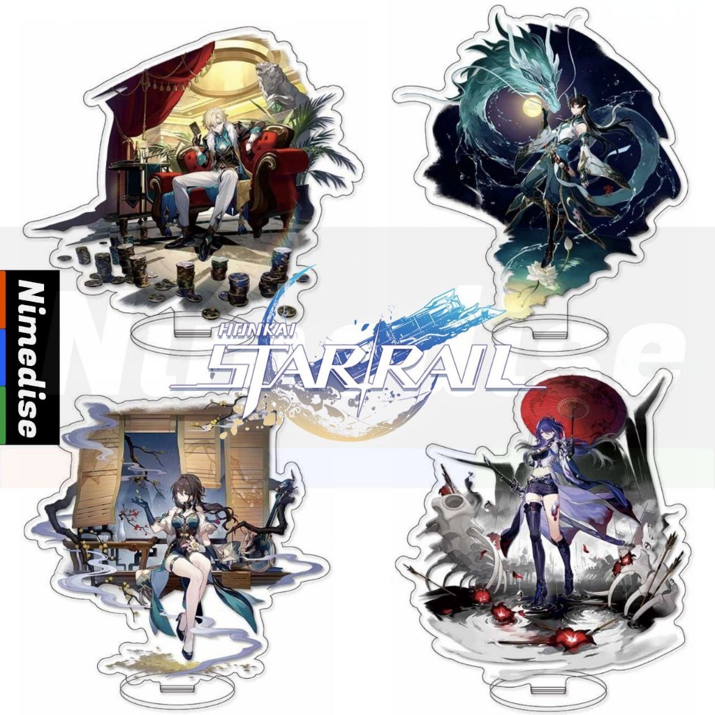 Acrylic Standee Honkai Star Rail Acheron Figure Robin Sparkle Acrylic ...