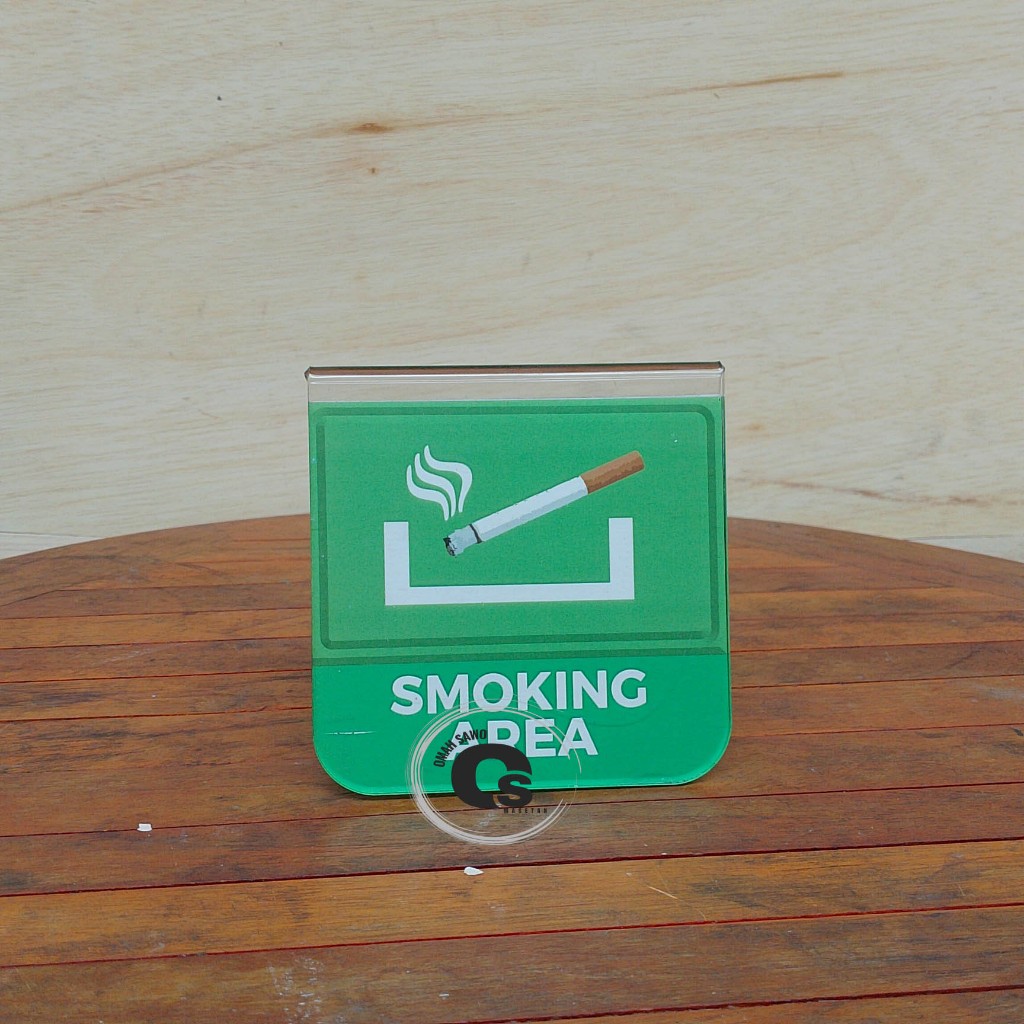 Acrylic Smoking Area - Smoking Place - Acrylic Folding Table | Shopee ...