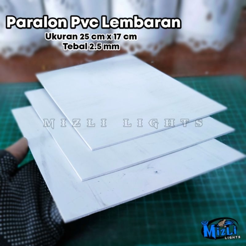 Pvc Paralon Sheet 2.5 mm Thick 25cm x 17cm Handicraft Materials - Mizli ...