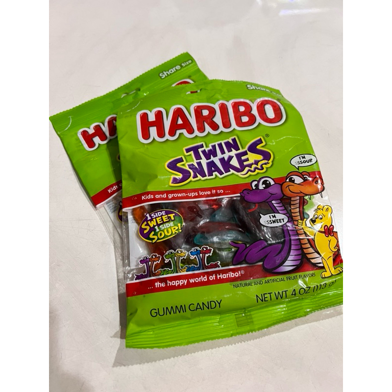 Haribo Twin Snakes Gummi Candy haribo usa amrik America handcarry Candy ...