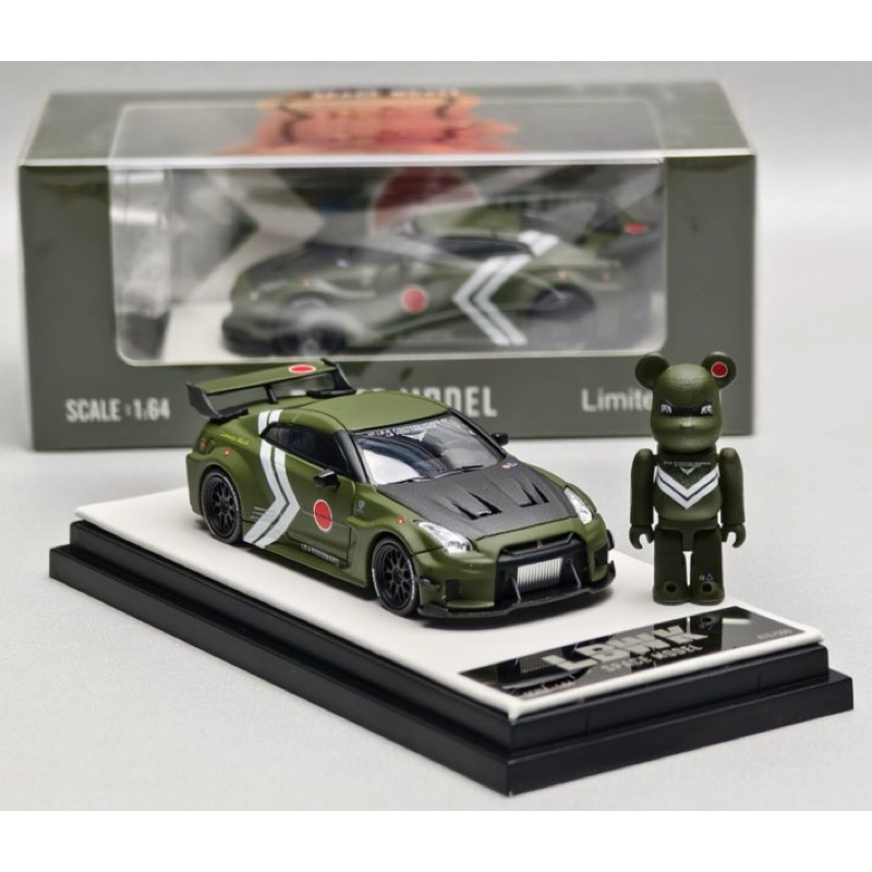 Time Micro X Space Model LBWK Nissan Skyline GT-R r35 3.0 Zero Fighter ...