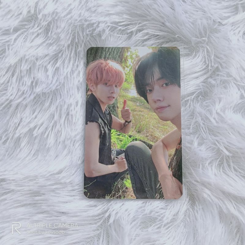 Tomorrow x together txt yeonjun taaehyun unit lucky draw tcf temptation photocard official pc ...