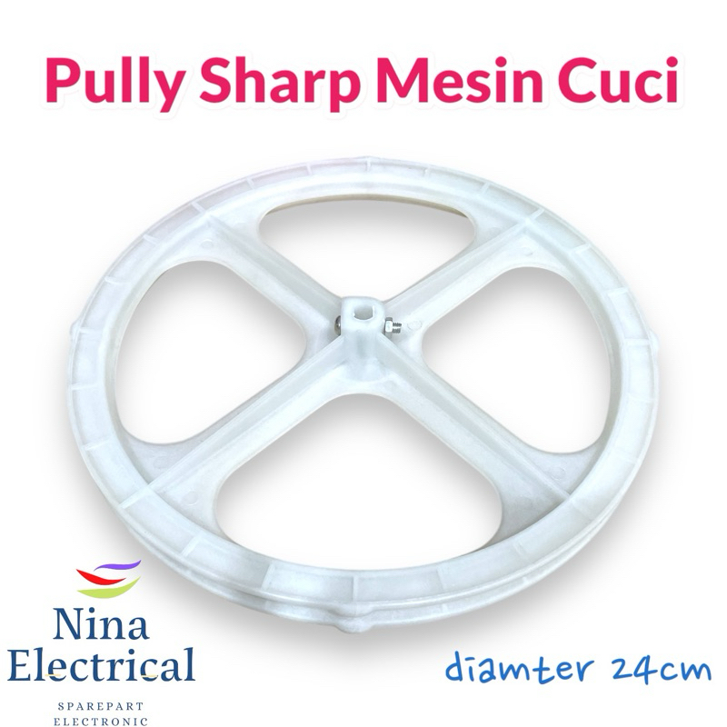 MESIN SHARP WASHING MACHINE PULLY | Shopee Malaysia
