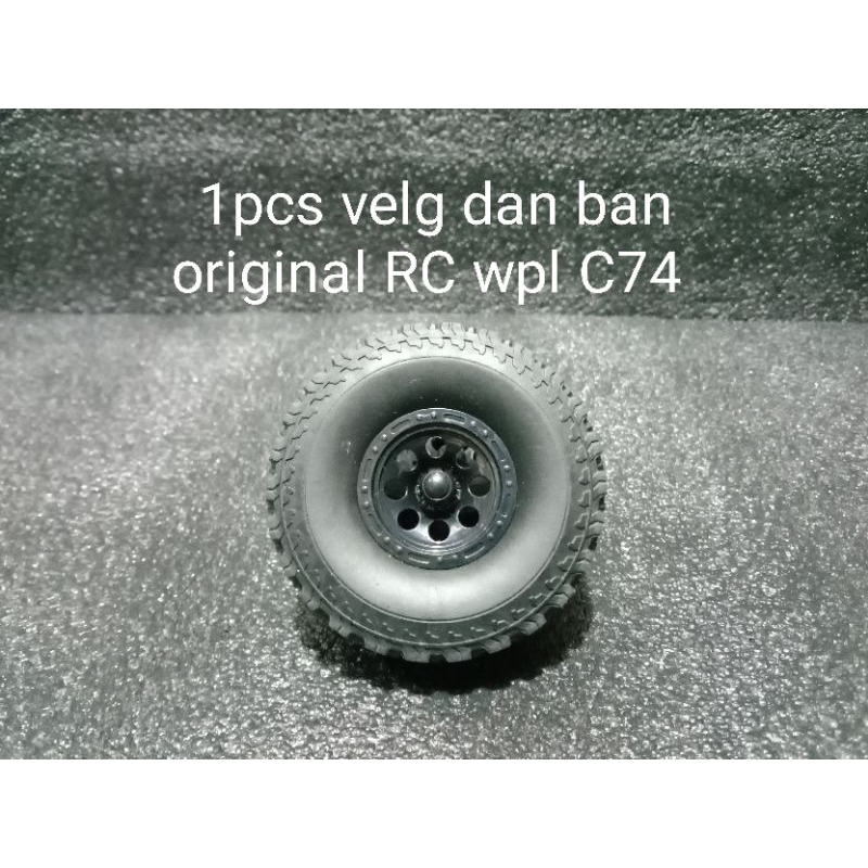 Original RC wpl C74 rims and tires 1pcs | Shopee Malaysia