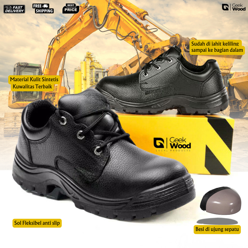 Men's Safety Shoes Steel Toe Boots - Safety Low Boots - Safety Industry ...
