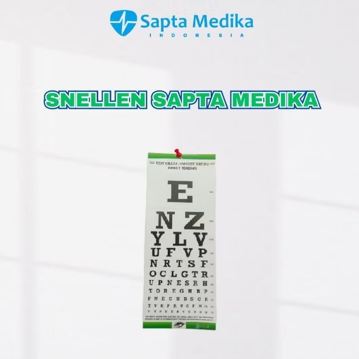 MATA Snellen Chart / Eye Test Poster letters | Shopee Malaysia