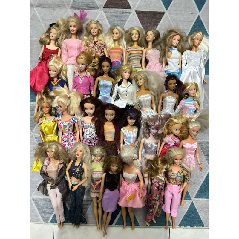 Barbie Preloved Vintage & Belly Button (Rubber Legs) | Shopee Malaysia