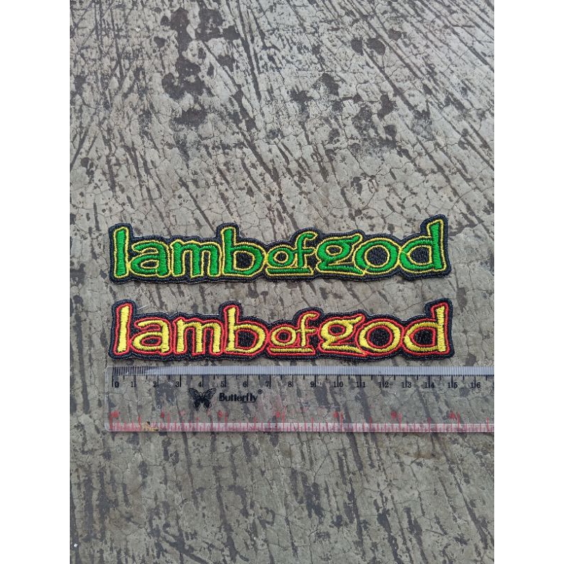 Lamb of god logo patch | Shopee Malaysia