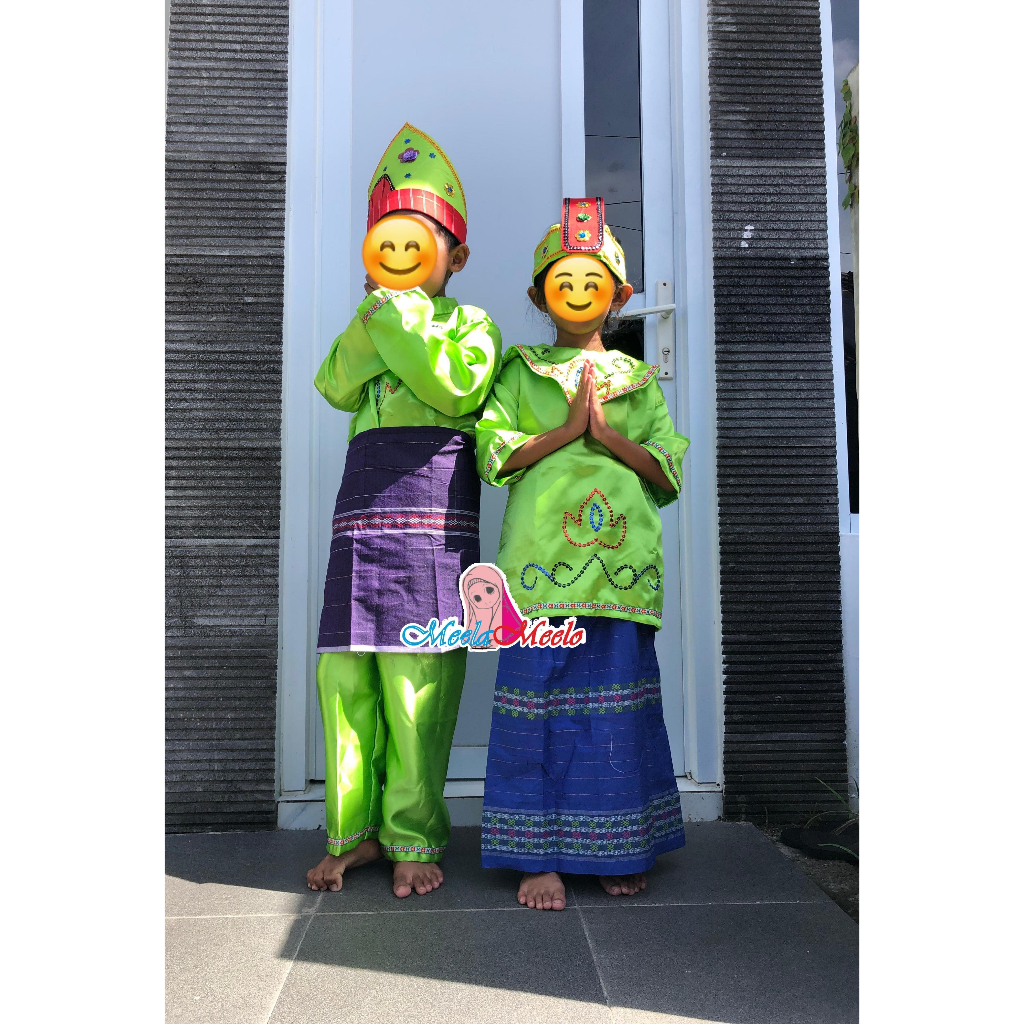 Makasar traditional clothes for elementary school children, Makassar ...