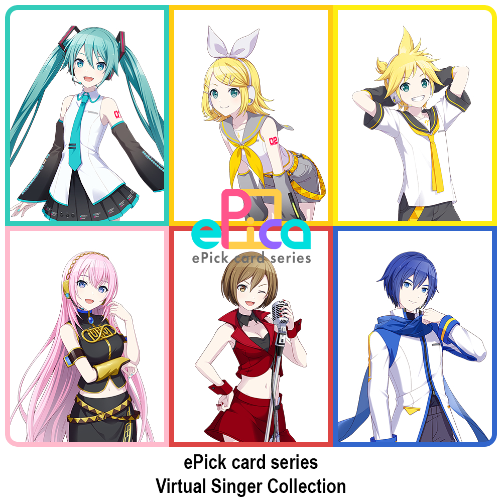 Project Sekai ePick card Collection: Virtual Singer | Shopee Malaysia