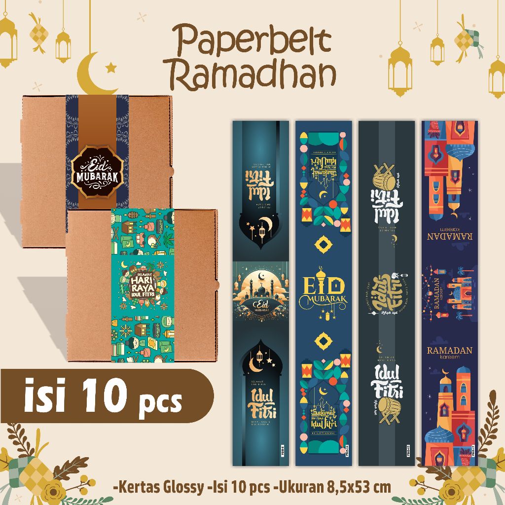 Eid al-Fitr Paper Belt - Eid al-Fitr paperbelt - Eid slave Hampers ...