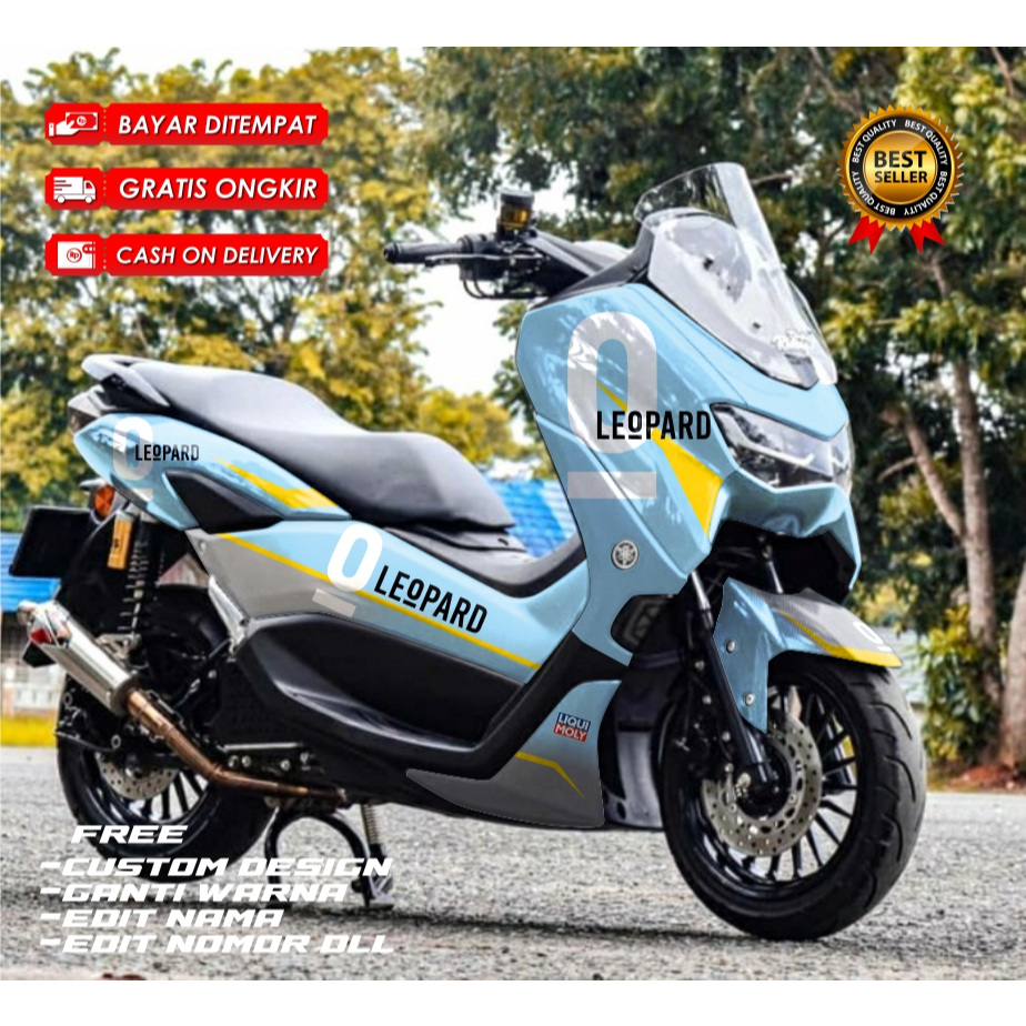 New Nmax Decal Sticker Full Body Striping Sticker Variations of Nmax ...