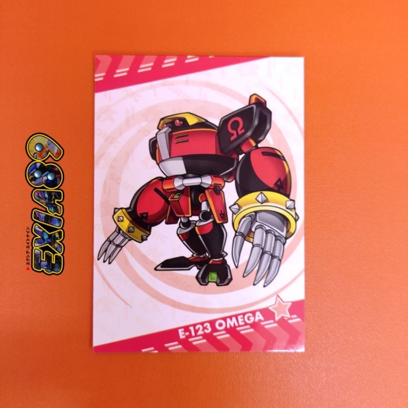Sonic The Hedgehog Official Trading Card Collection 102 - Omega (Good ...