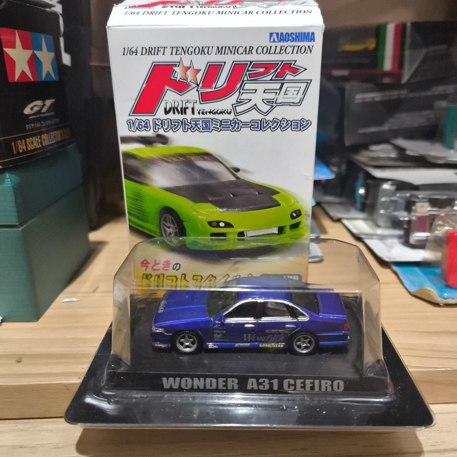 Aoshima Nissan Cefiro A31 Wonder 1 64 Tengoku Minicar Collection ...