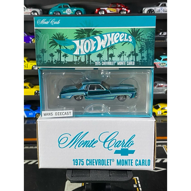 Hot Wheels RLC 1975 Chevrolet Monte Carlo Lowrider Moving Part Red Line ...