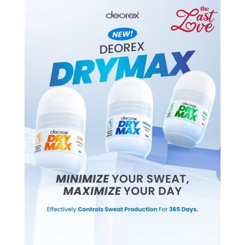 Last Love - Deorex DryMax Antiperspirant 30 ml | Shopee Malaysia