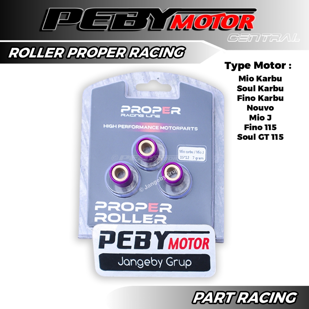 Roller PROPER Mio Sporty Mio Smile Soul Fino Nouvo Karbu Mio J Mio GT ...