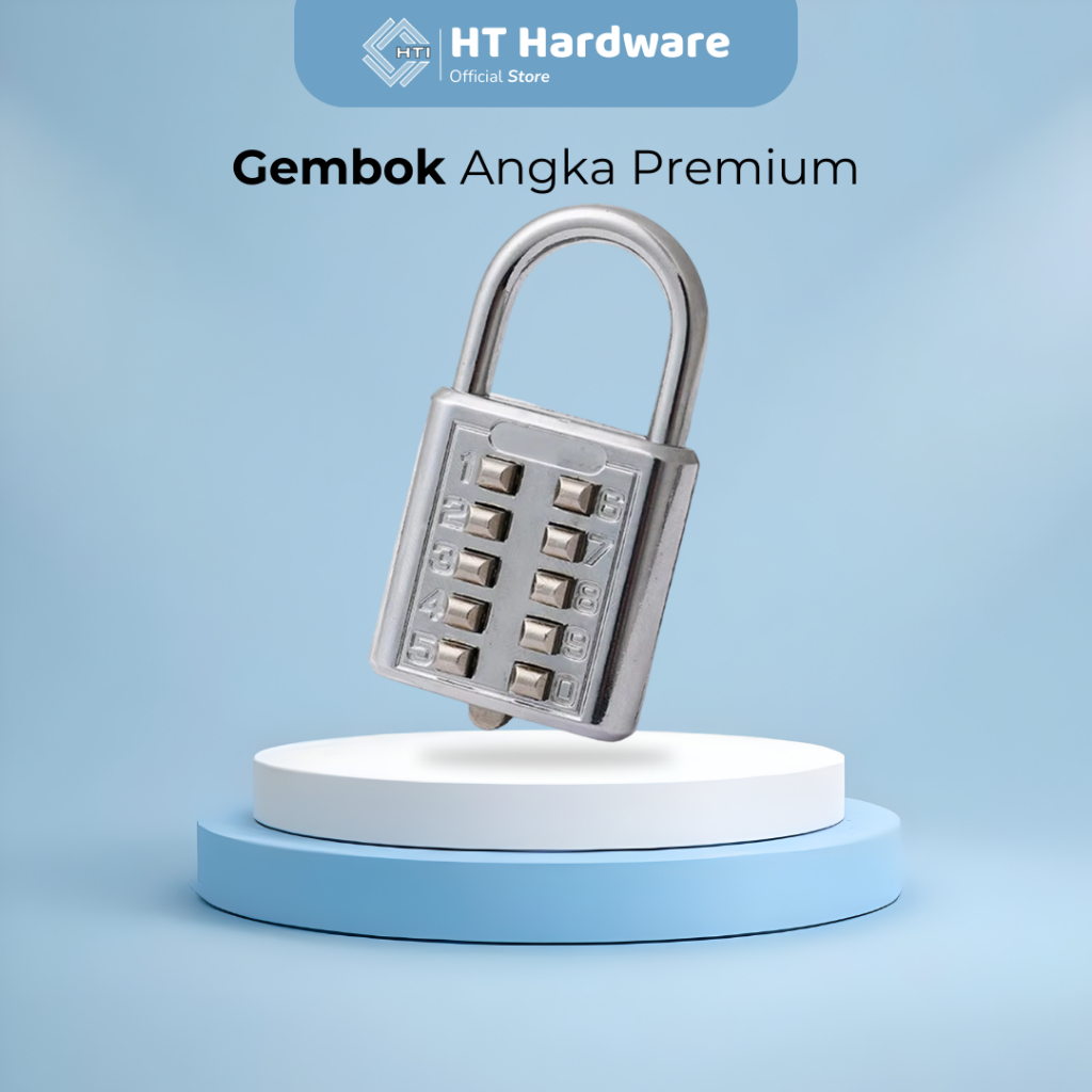 Ht Hardware Combination Password Number Padlock 6/8/10 Digits 30-40mm ...