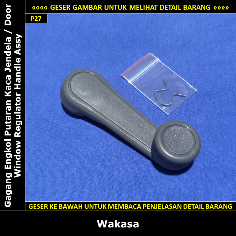 Glass Crank Handle Toyota Dyna Dynasaurus 2002-2017 115 PS / 125 PS ...