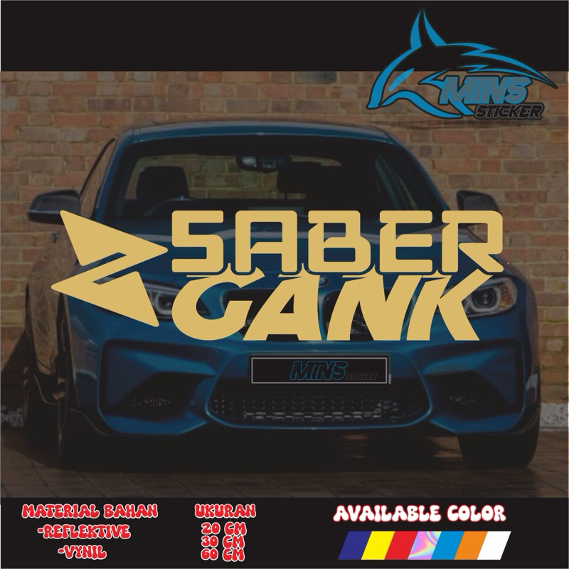 Saber GANK cutting Sticker | Car Sticker | Shopee Malaysia