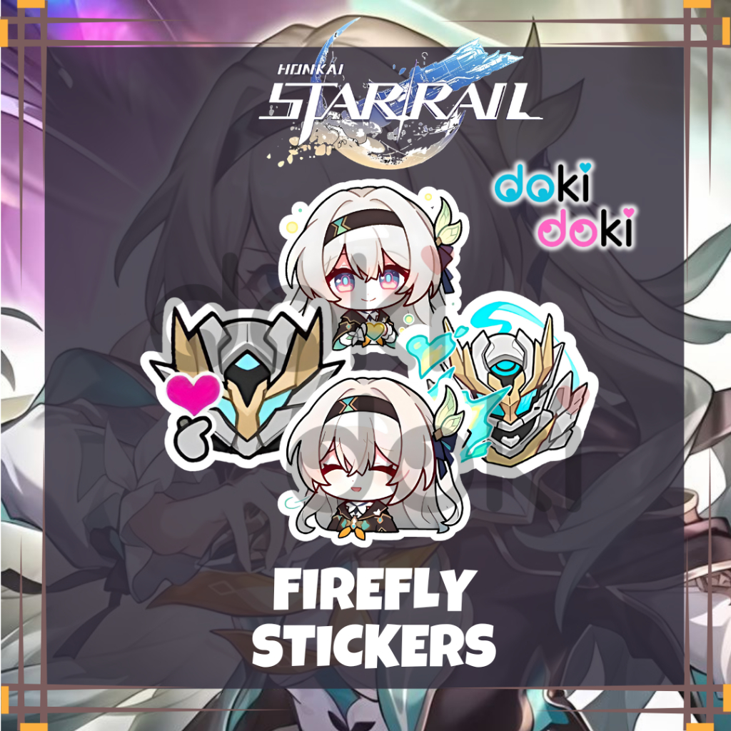 Firefly STICKER HONKAI STAR RAIL VINYL STICKER | Shopee Malaysia