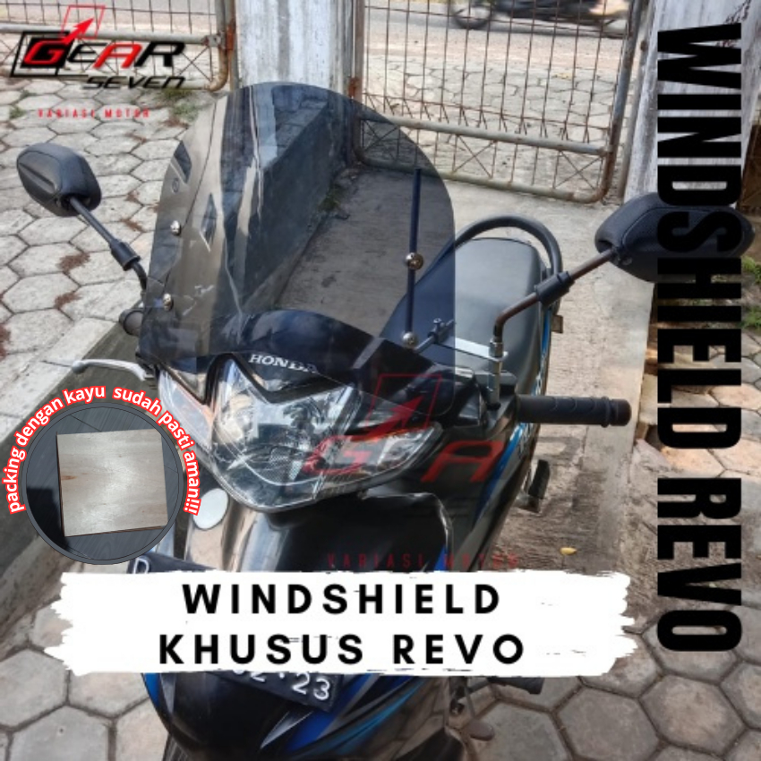 Universal Rayben Motorcycle Windshield Revo Revo Fi Revo Abs Revo Fit ...