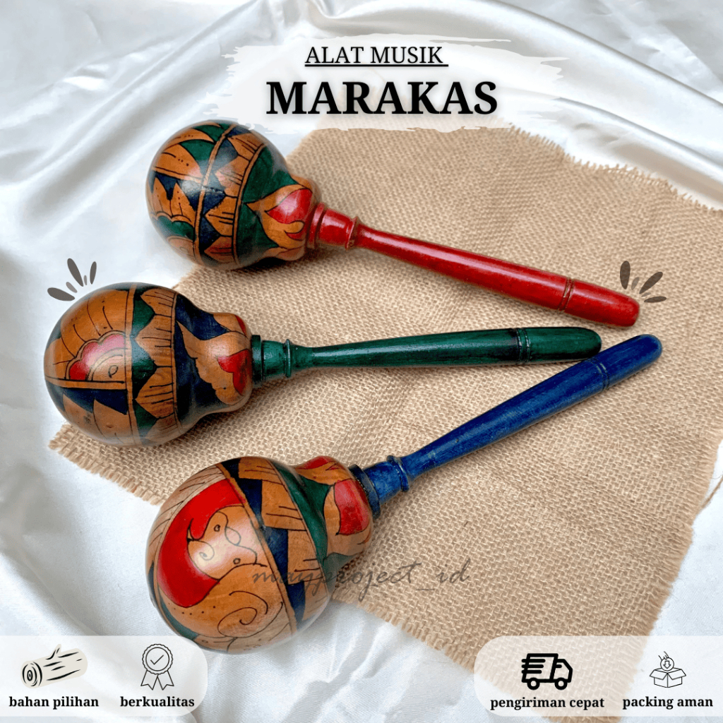 Musical Instruments Pumpkin Maracas Painting Sticks Maracas Chayote ...