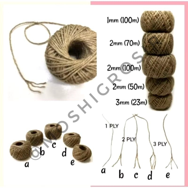 1 PCS - JUNE ROPE / RAMI ROPE / JUNE YARN | Shopee Malaysia