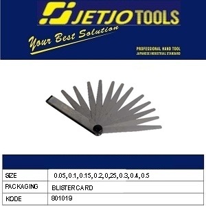 Feeler Gauge 801019 JETJO TOOLS / Feeler Gauge LAKONI PRO | Shopee Malaysia