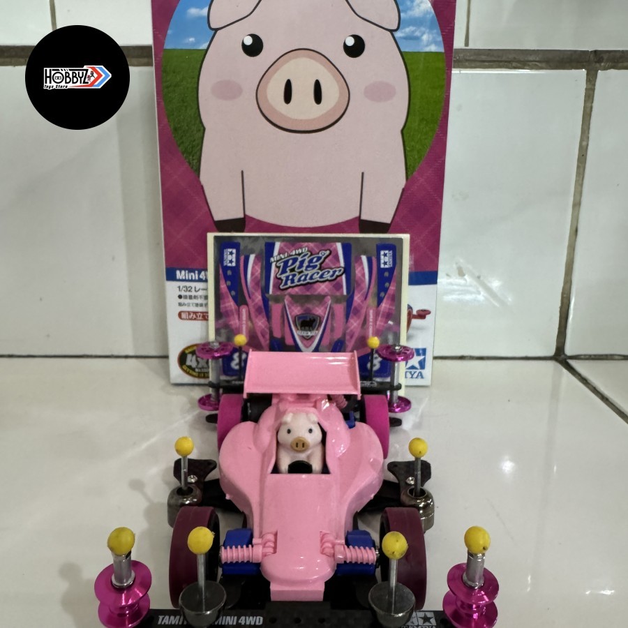 Tamiya mini 4wd astute pig racer super 2 carbon, side damper rtr 100 ...