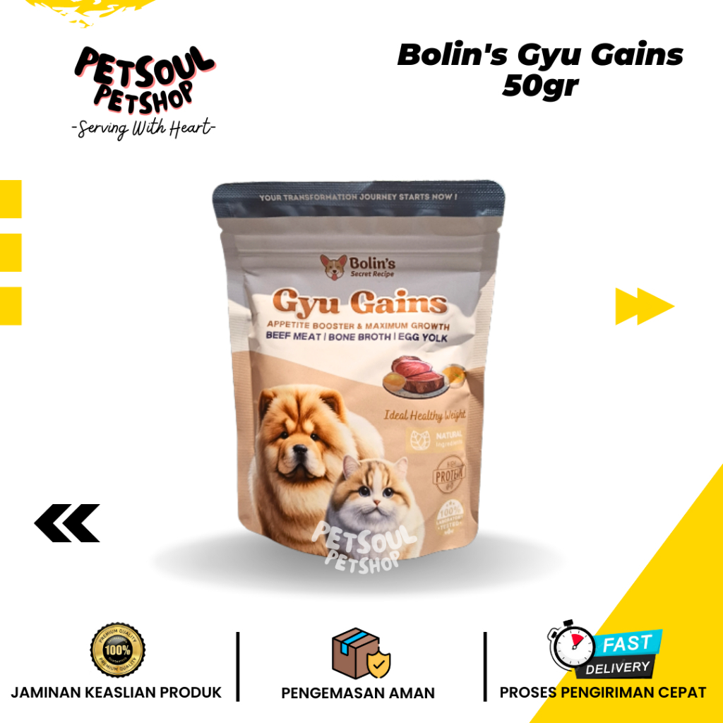 Bolin's Secret Recipe Gyu Gains 50gr/ Appetite Enhancer for Fattening ...