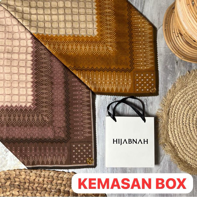 Sublime Motif Voal Hijab (GOLD BOX & LABEL PACKAGING) Premium Hijabnah ...