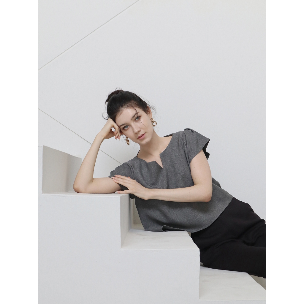 EVE LAB - JANE Blouse (S, M) | Shopee Malaysia