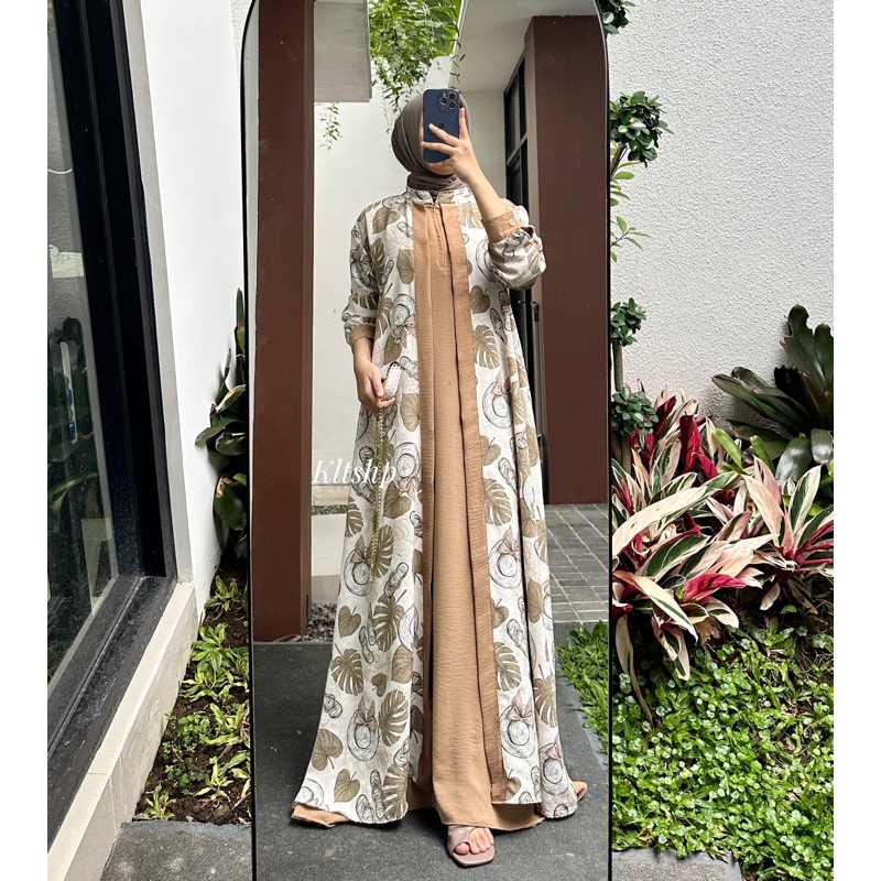 Izuka LAYER MOTIF GAMIS // EID GAMIS | Shopee Malaysia