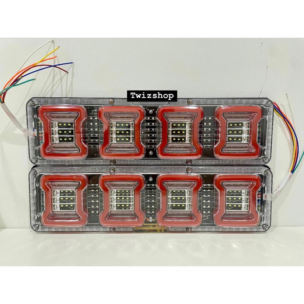 Stop Lamp 24 Volt Truck Model 4K Length 46cm / LED Truck Brake Light ...