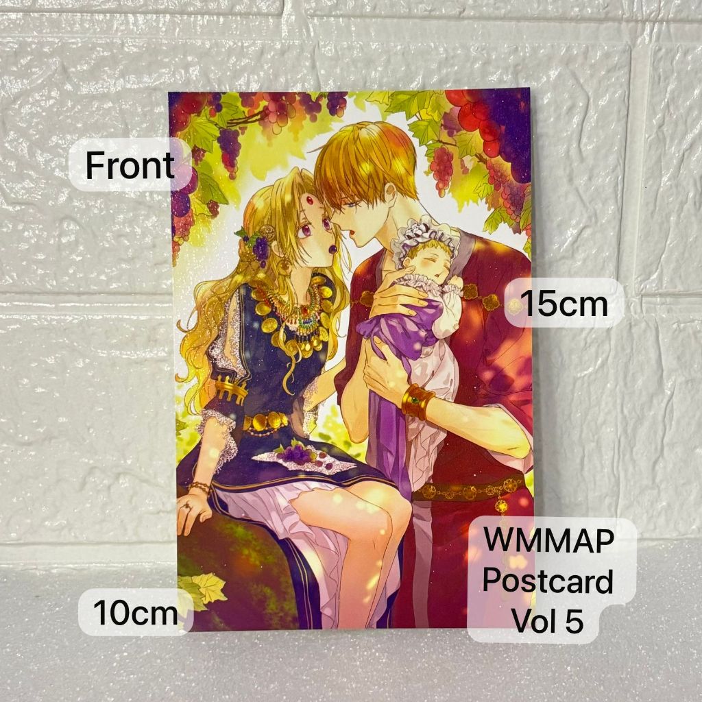Who Made Me a Princess Merch Manhwa - Postcard vol 5,6,7 (Limited ...