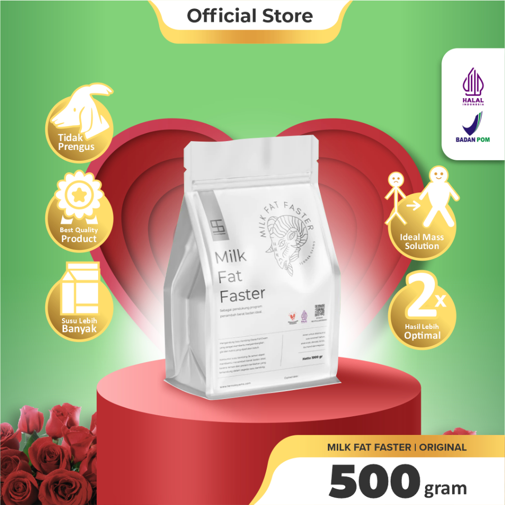 Shams Milk Fat Faster Livestock Original flavor 500gr Goat's Milk to increase ideal weight gain ...
