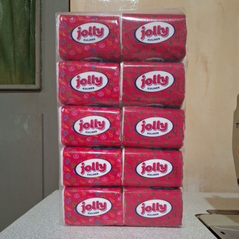 Jolly Facial Tissue Pop Up Tissue 200sheets-2ply (10pcs/bundle ...