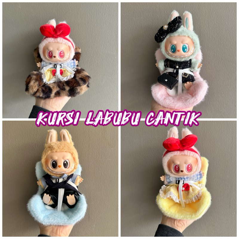 (READY Jkt) CAR HOLDER LABUBU / KURSI LABUBU / CARSEAT LABUBU / LABUBU ...