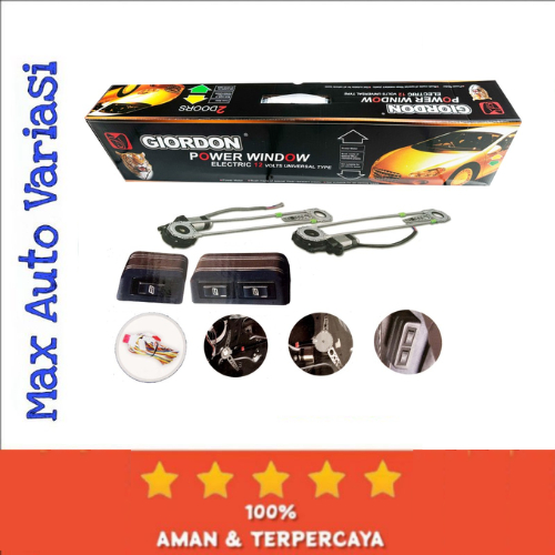 Giordon 2 Door 4 Door Universal Power Window Premium Complete Set ...