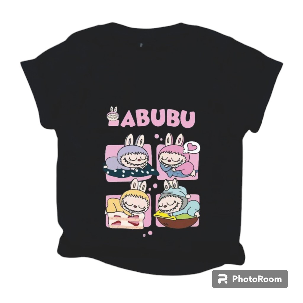 Labubu T-SHIRT FOR CHILDREN 1 - 6 YEARS, VIRAL LABUBU CLOTHES, MONSTER ...