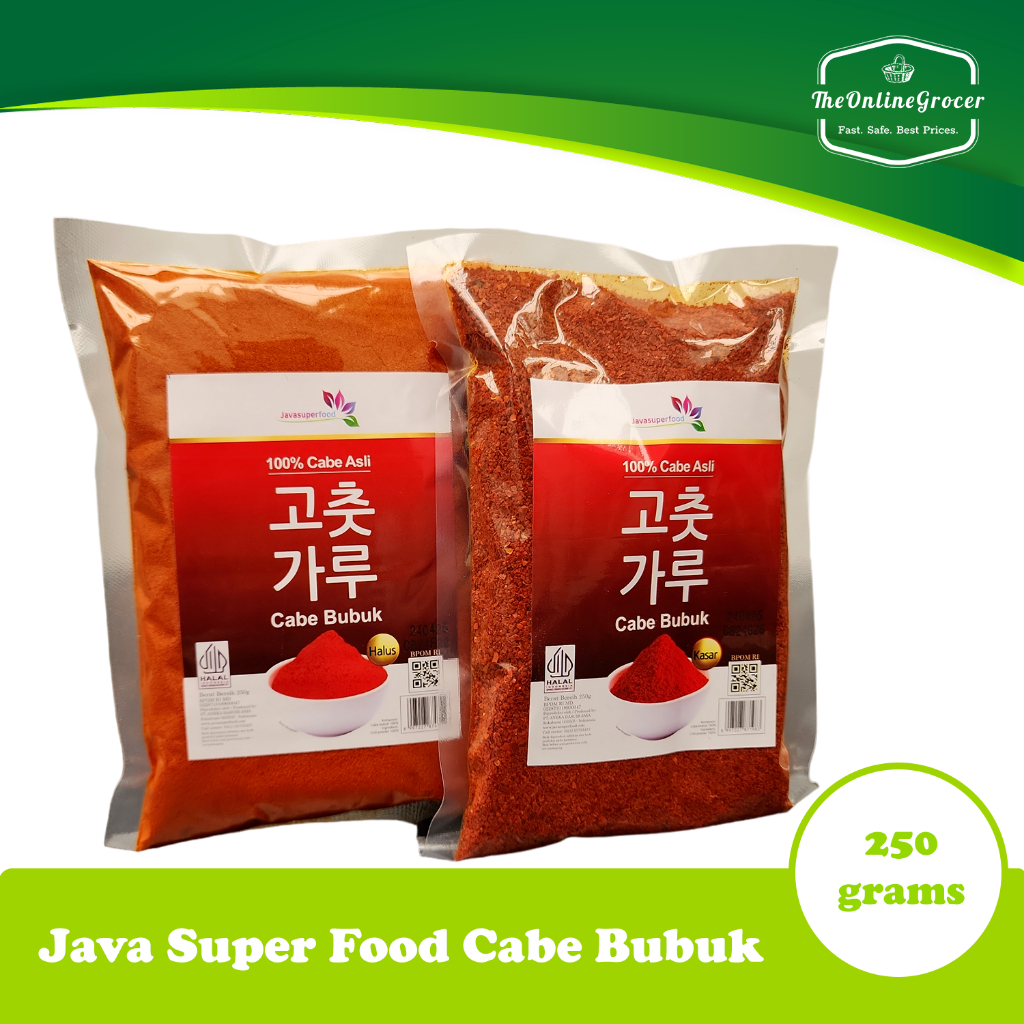 Java Superfood Korean Chili Powder - Chilli Flakes - Ground Chilli ...