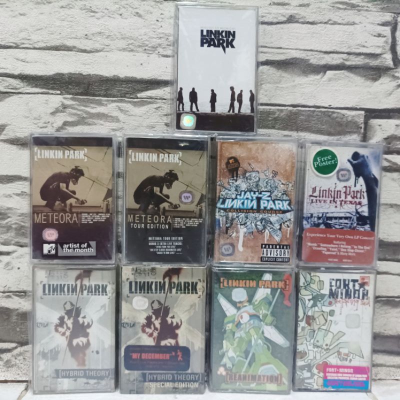 Cassette Pita Linkin Park Hybrid Theory Special Edition Reanimation ...
